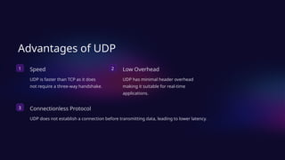 Reliable vs Fast: Understanding TCP and UDP Protocols | PPTX