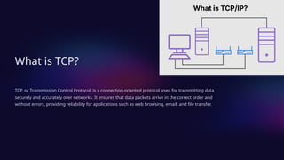 Reliable vs Fast: Understanding TCP and UDP Protocols | PPTX