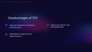 Reliable vs Fast: Understanding TCP and UDP Protocols | PPTX
