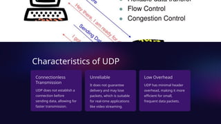 Reliable vs Fast: Understanding TCP and UDP Protocols | PPTX