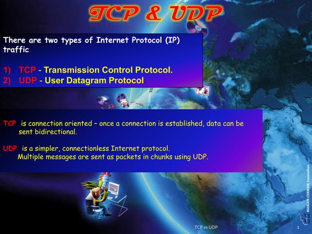 TCP vs UDP / Sumiet23 | PPTX