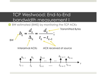 TCP Westwood | PDF