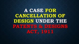 IP Industrial Design Case Presentation | PPT