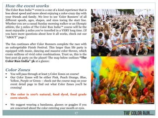 The Color Run Ahmedabad | PPT