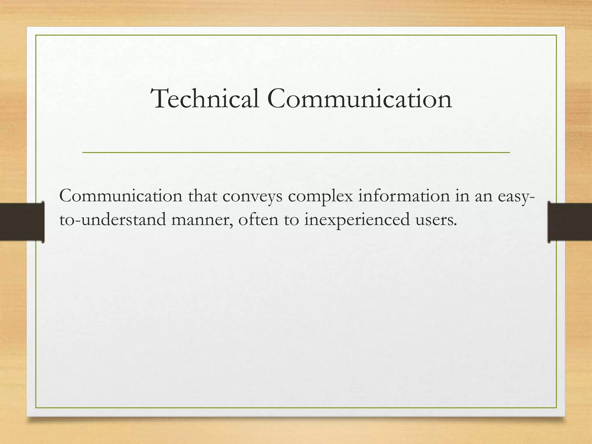 technical Communication and report writing | PPT