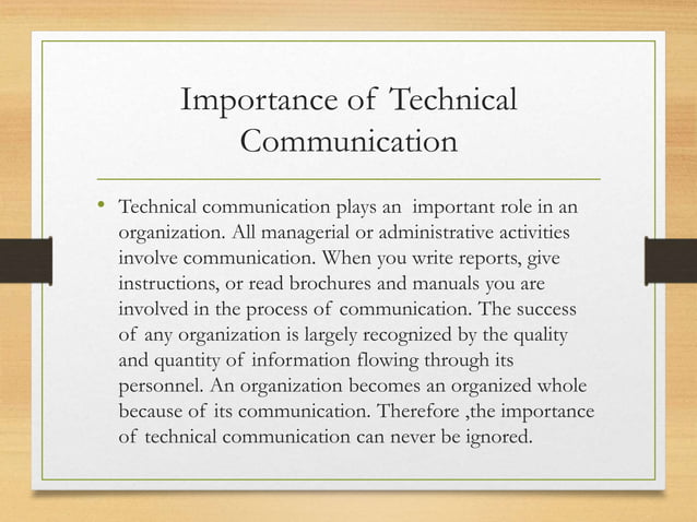 technical Communication and report writing | PPT