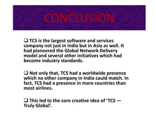 Tcs | PPTX | Human Resources | Business