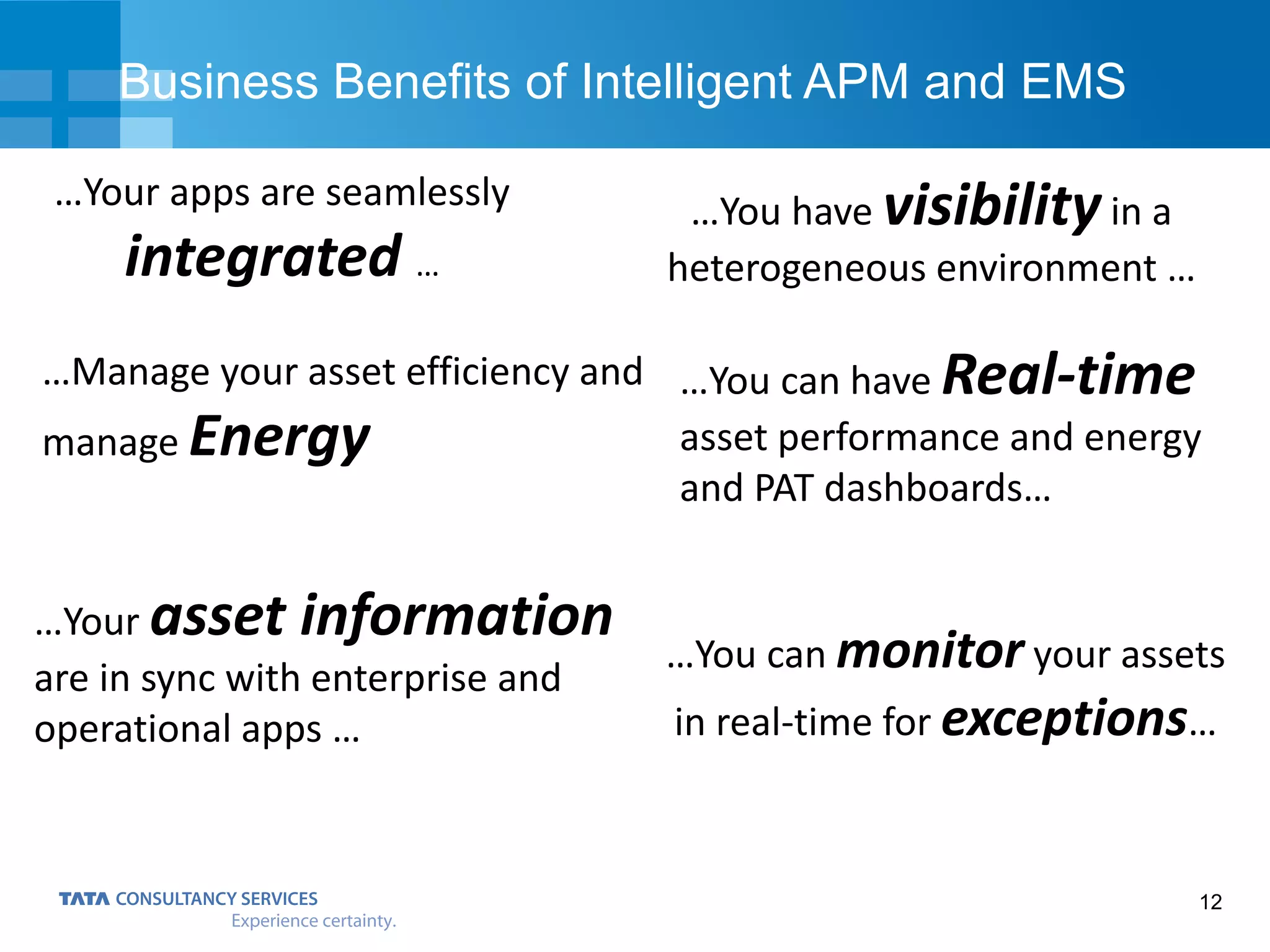 Intelligent Asset Performance & Energy Management for Pulp & Paper ...
