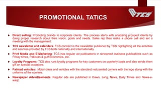 Sales Function at TCS. | PPTX | Logistics and Transportation Industry ...