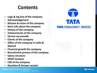 TCS ppt | PPTX
