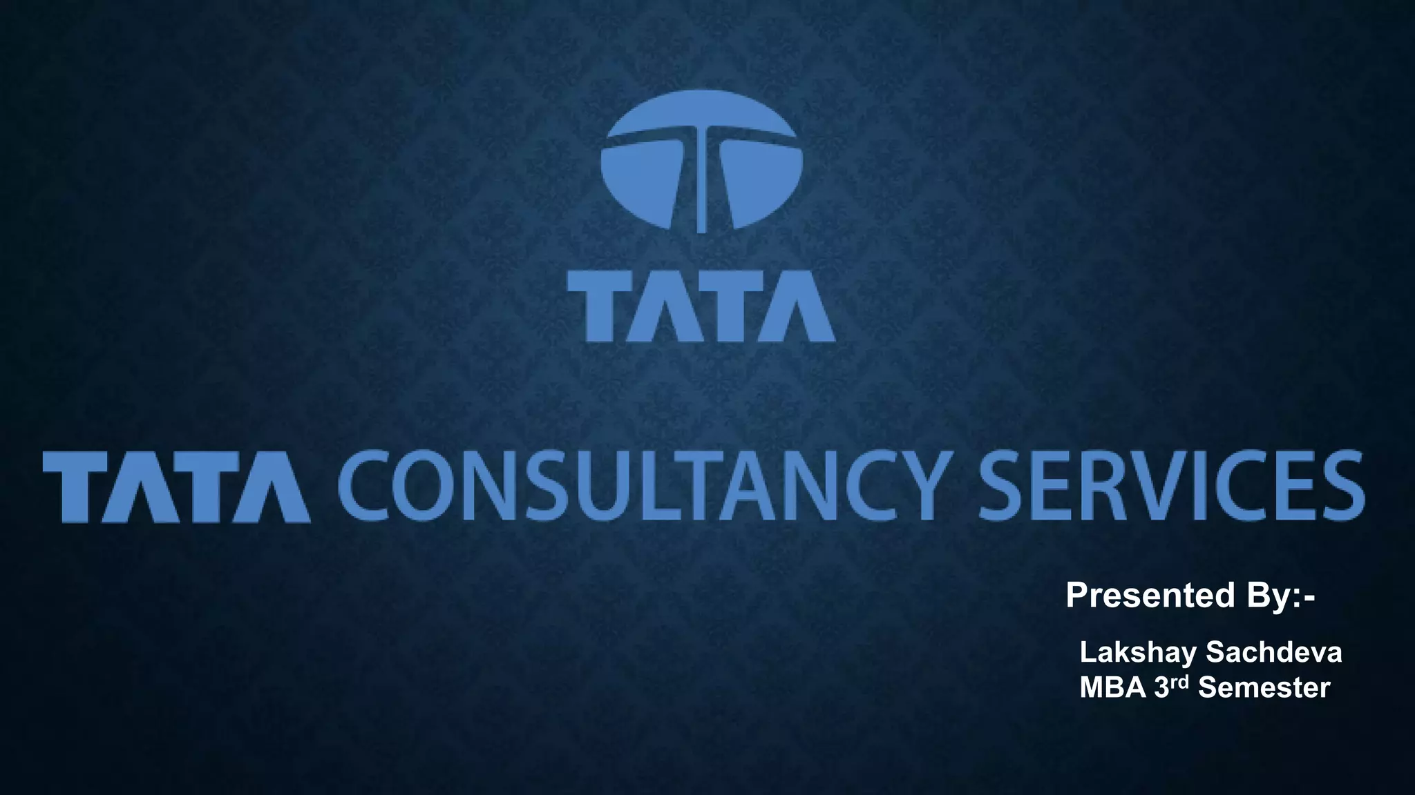 PPT ON TCS | PPTX