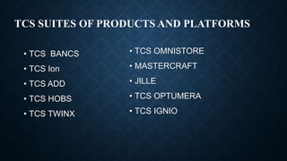 PPT ON TCS | PPTX