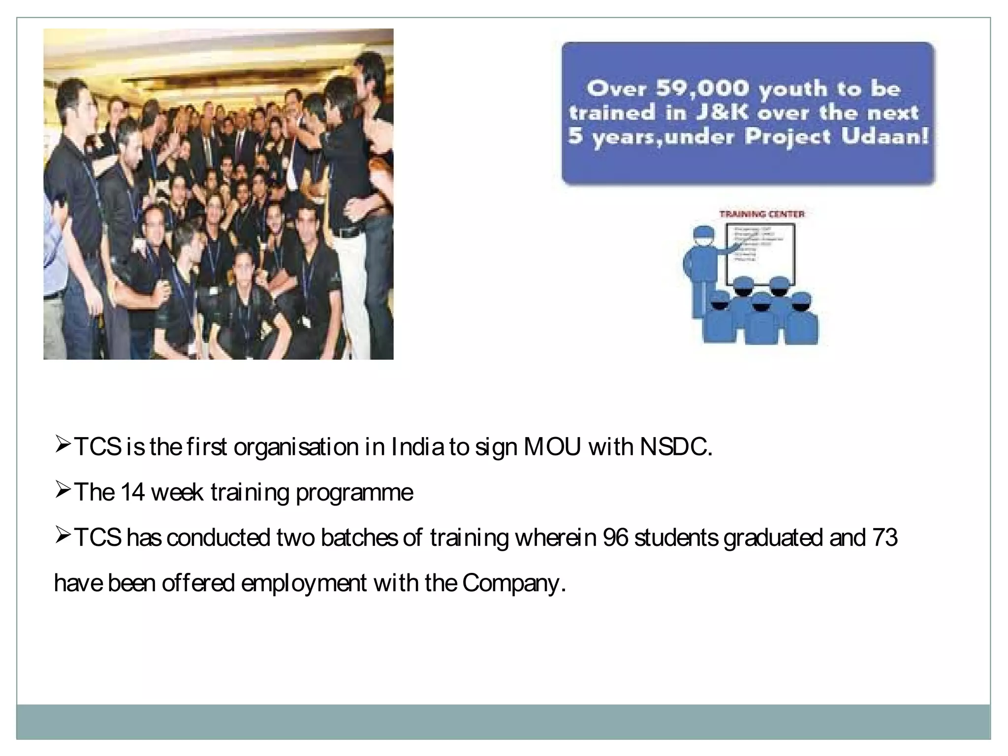 CORPORATE SOCIAL RESPONSIBILITY - TATA CONSULTANCY SERVICES (TCS) | PPT