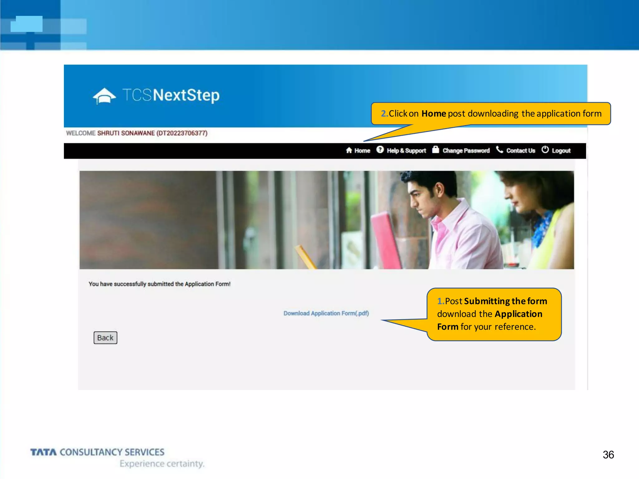 TCS-Nextstep Portal-Registration-and-Apply-for-Drive-Manual-BPS2023 1 ...