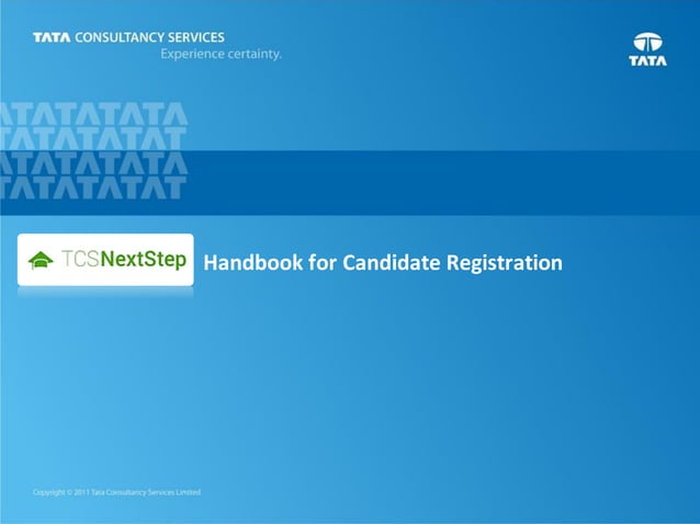 TCS-Nextstep Portal-Registration-and-Apply-for-Drive-Manual-BPS2023 1 ...