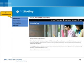 TCS-Nextstep Portal-Registration-and-Apply-for-Drive-Manual-BPS2023 1 ...