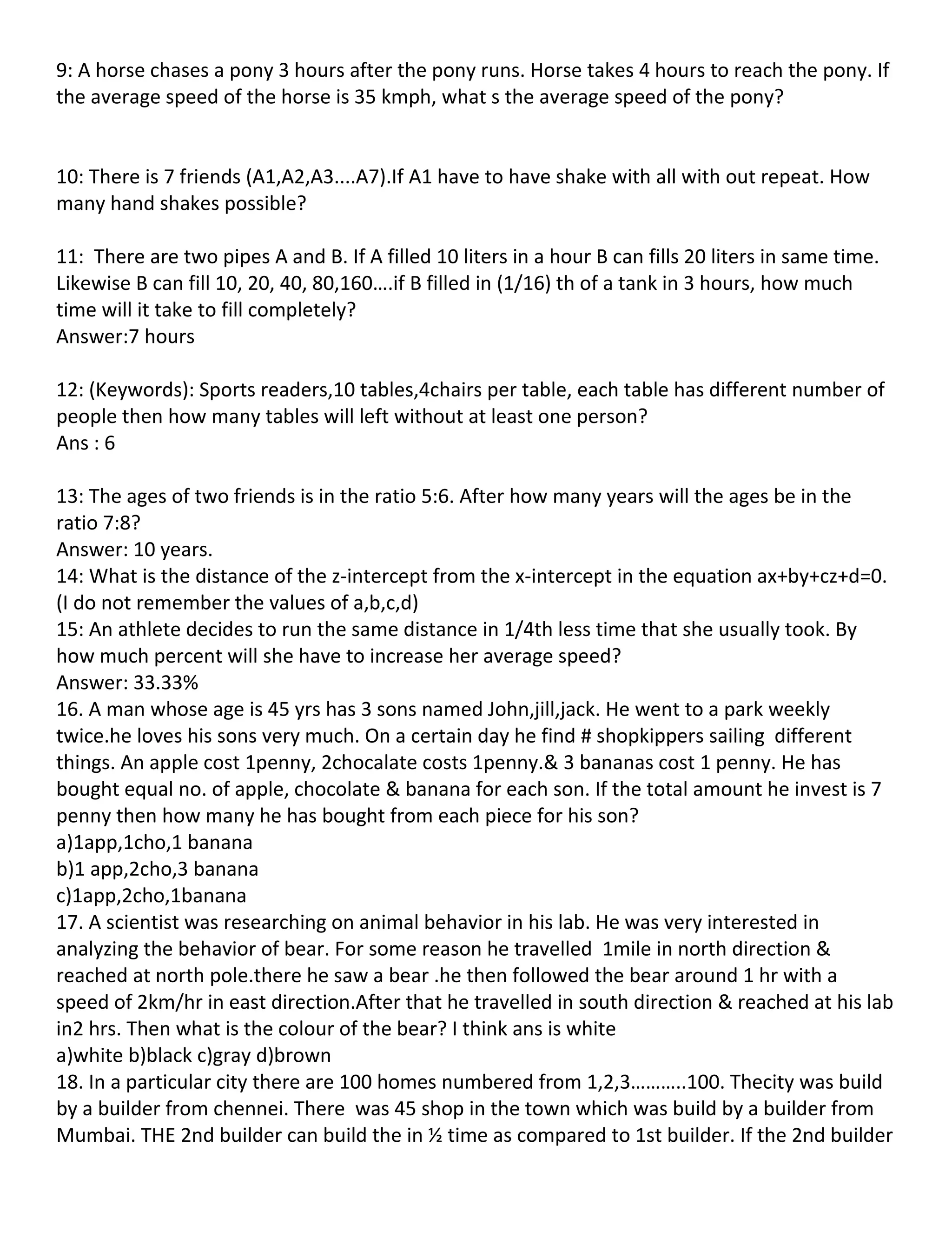 Tcs apti preparation | PDF