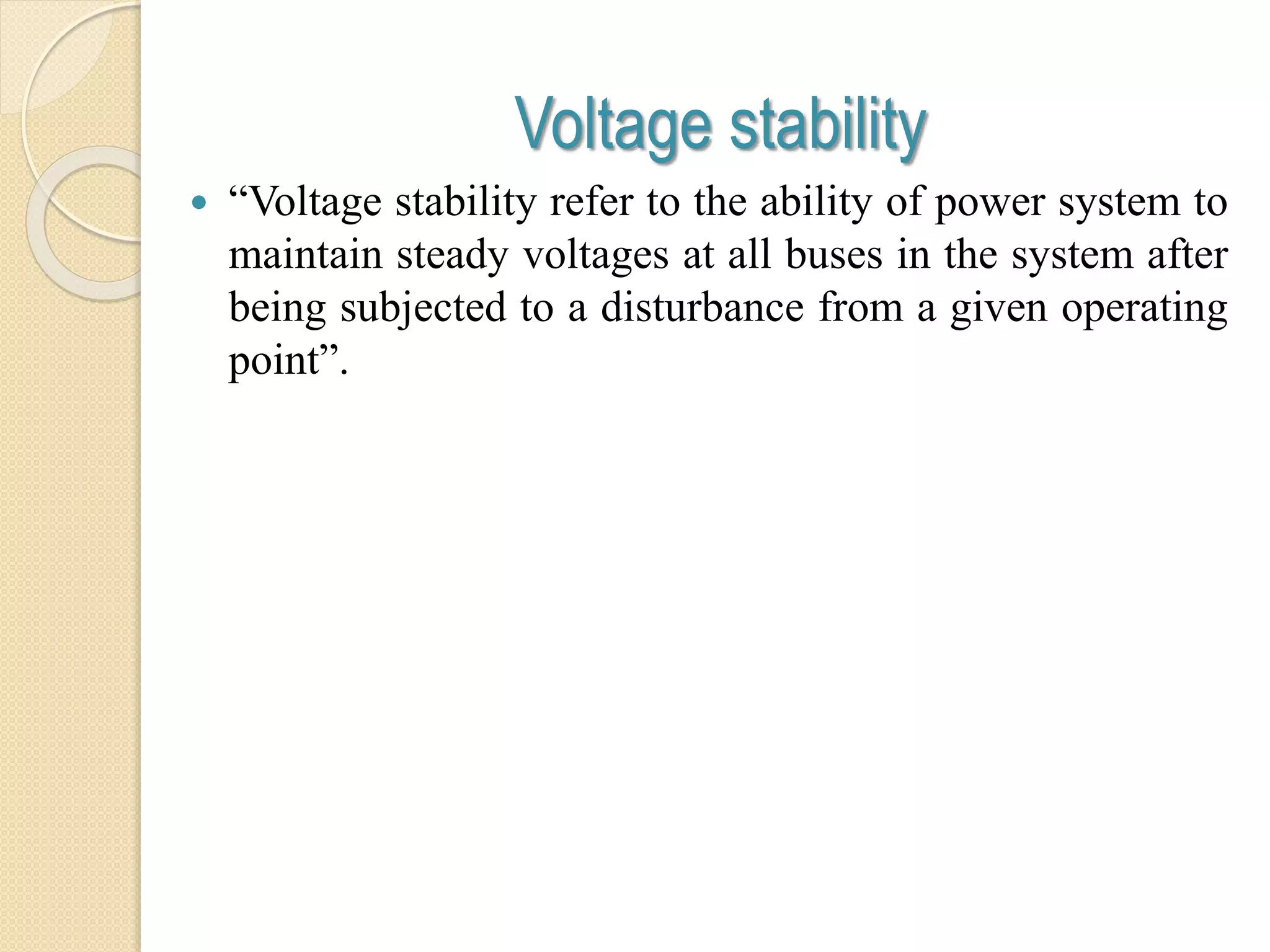 Voltage stability using Series FACTS devices | PPTX
