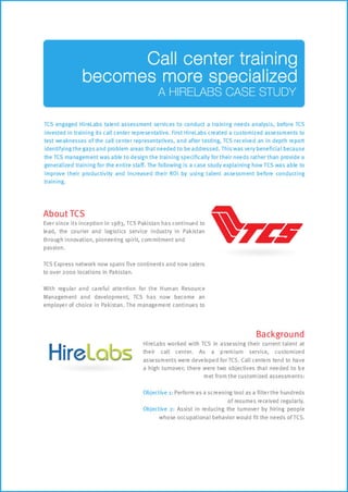 TCS case study | PDF