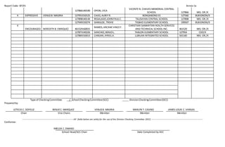 checking of-forms-template | DOCX