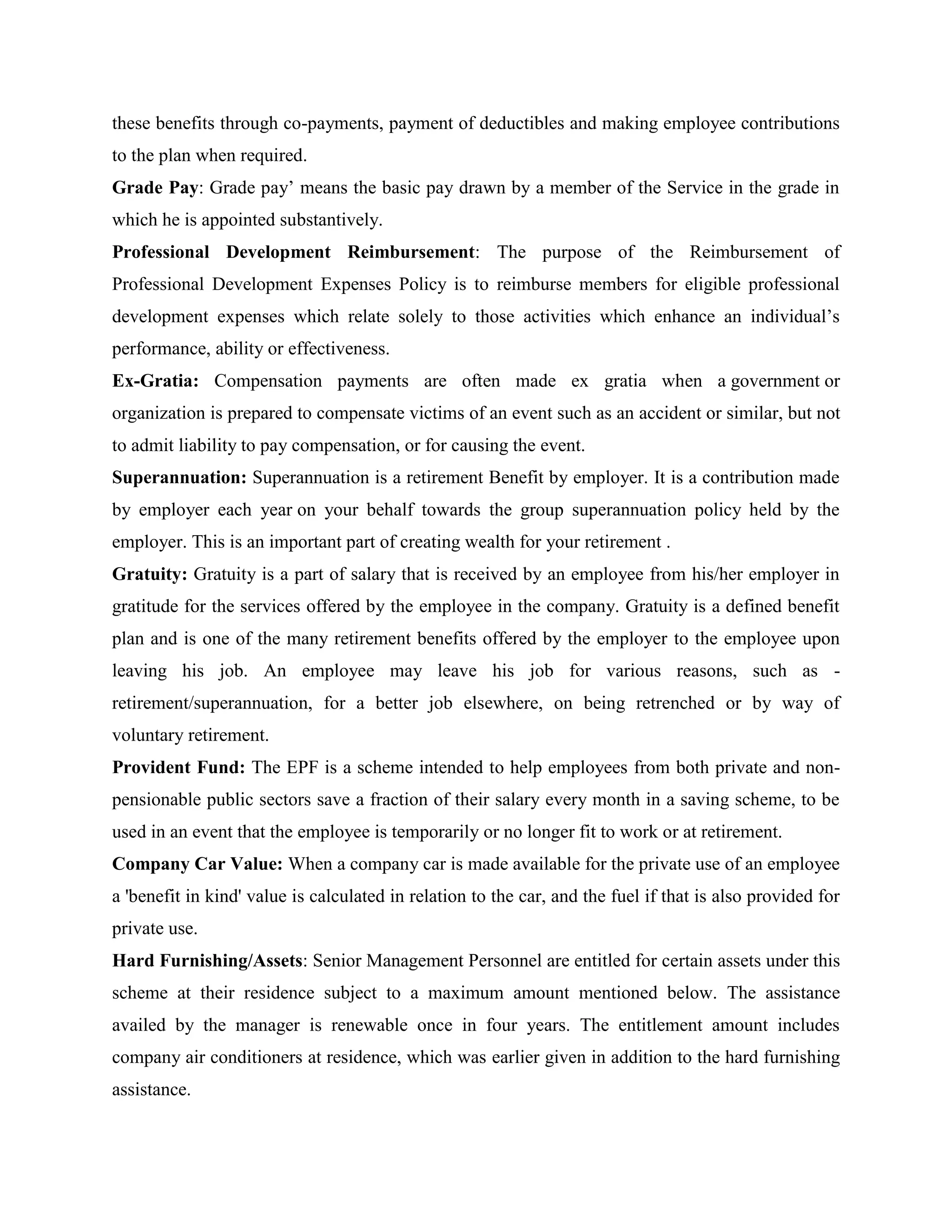 Tcs compensation structure | PDF