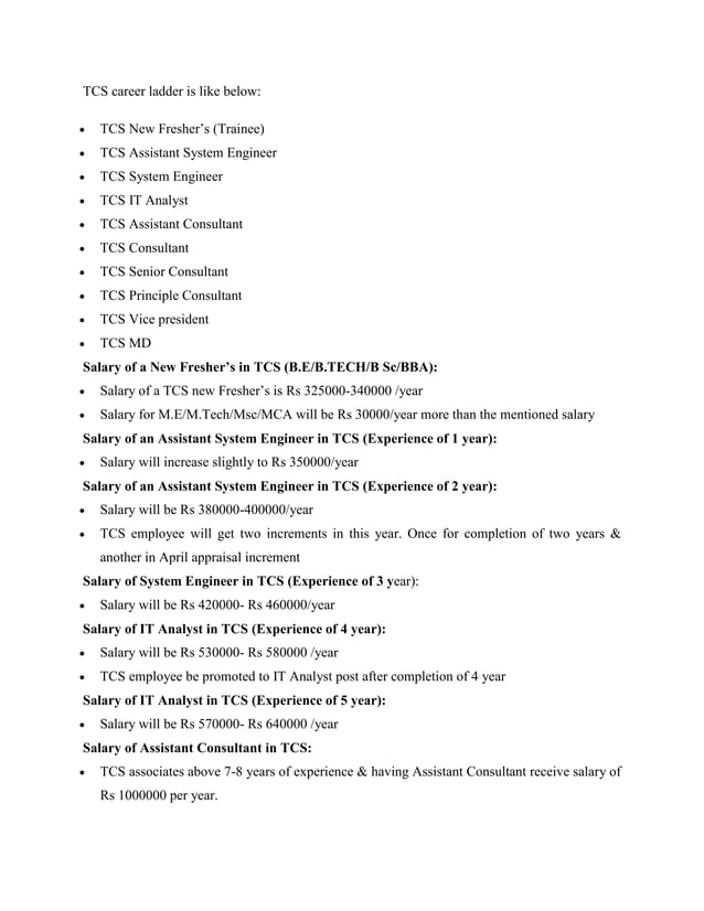 Tcs compensation structure