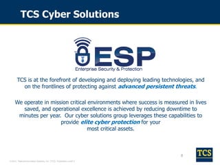 Tcs cybersecurity for healthcare | PPT