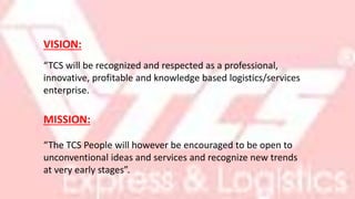 TCS- Strategic Management | PPTX