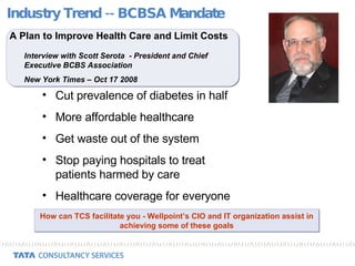TCS Healthcare Presentation 05 07 09 | PPT