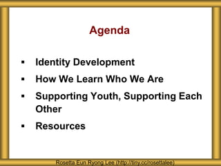 TCS Identity Development for Faculty and Staff | PPTX