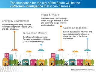 TCS Intelligent Urban Exchange Solution - Urban Intelligence and ...