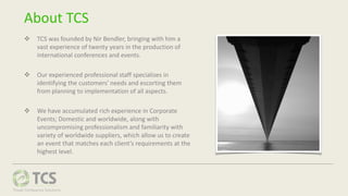 TCS Introduction Presentation | PPT