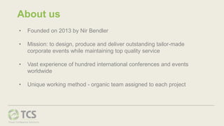 TCS Introduction presentation | PPT