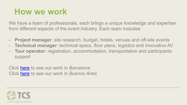 TCS Introduction presentation | PPT