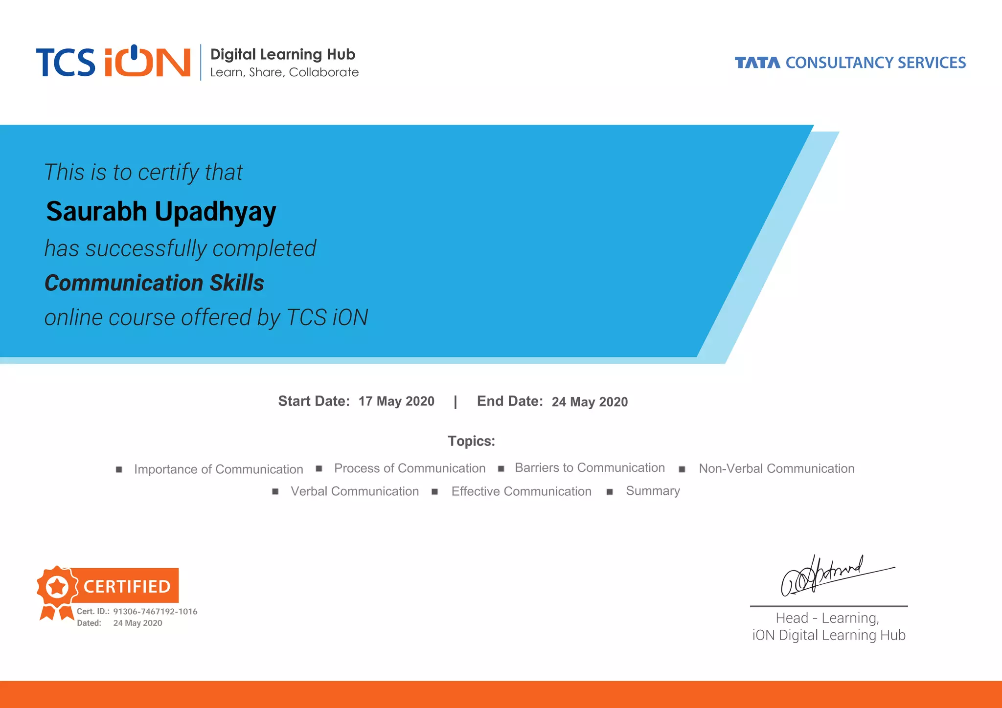 TCS iON Certification | PPT