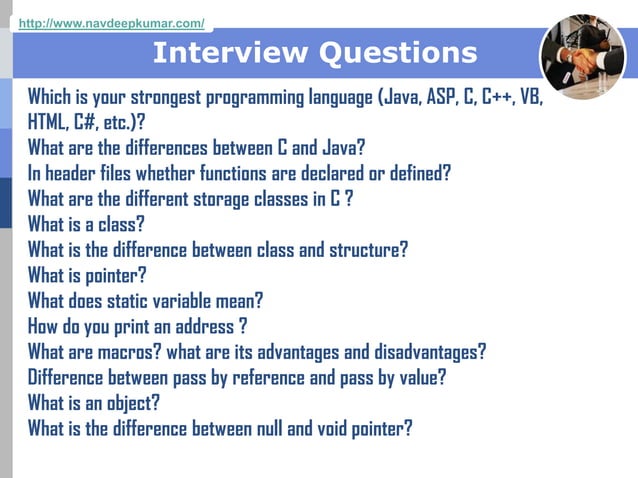 TCS Job Interview Questions | PPT