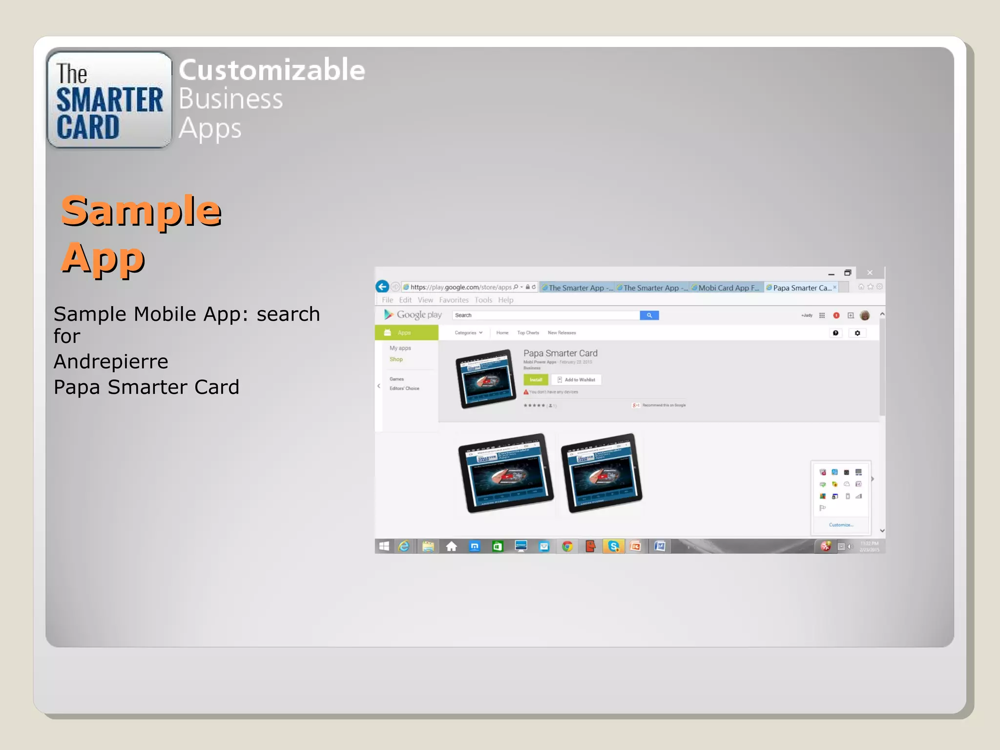 Tcs master apps_02_15 | PPT