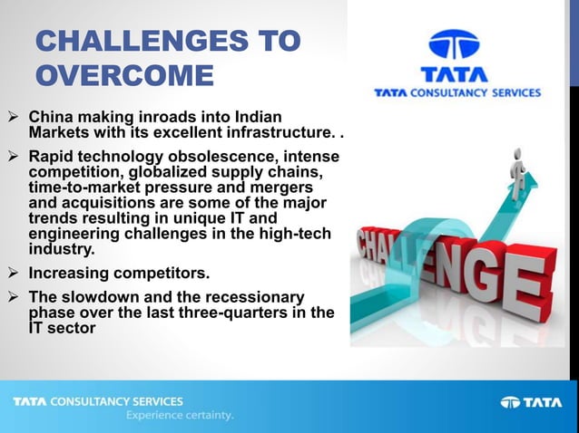 Tcs ppt | PPTX | Information Services Industry | Industries