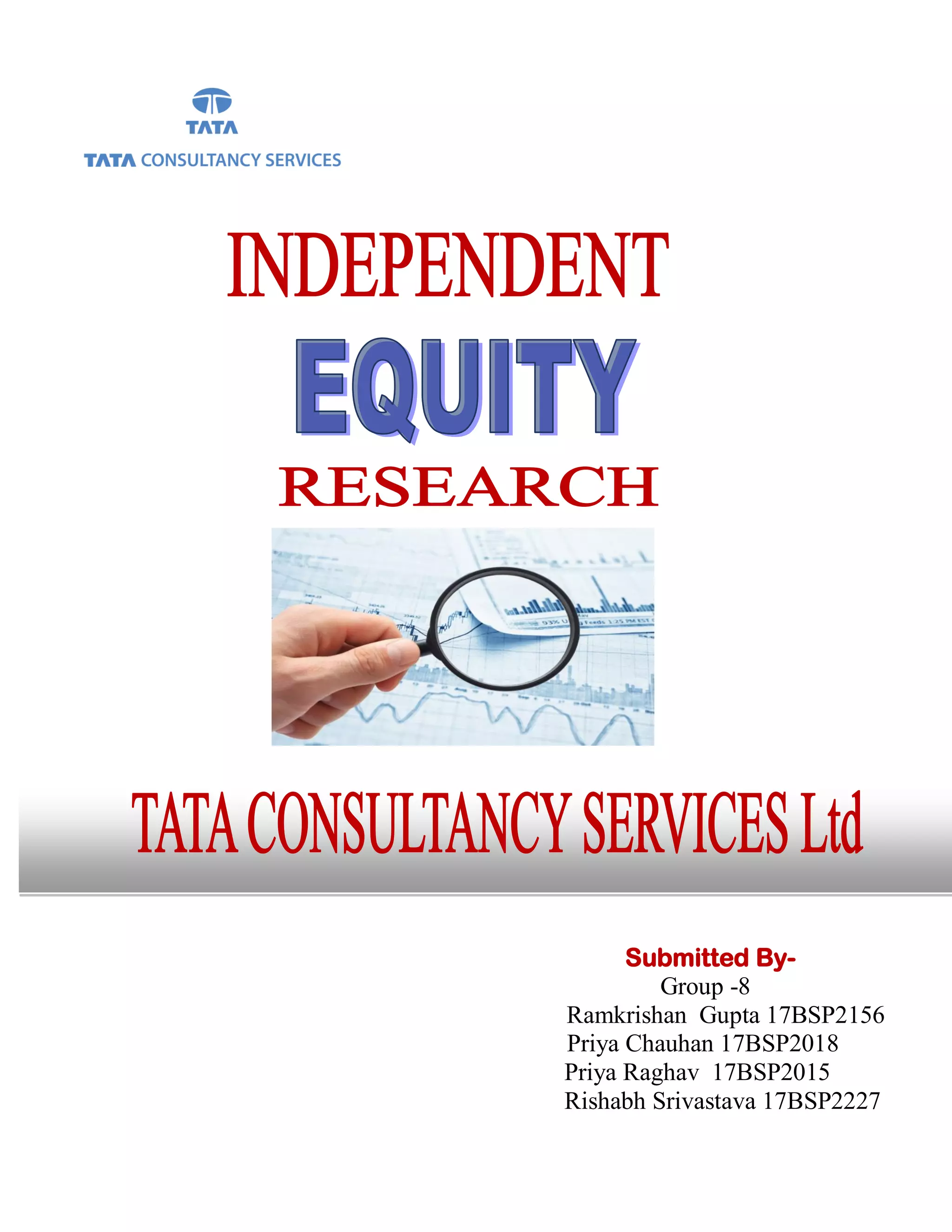 Independent Equity Research : TCS | PDF