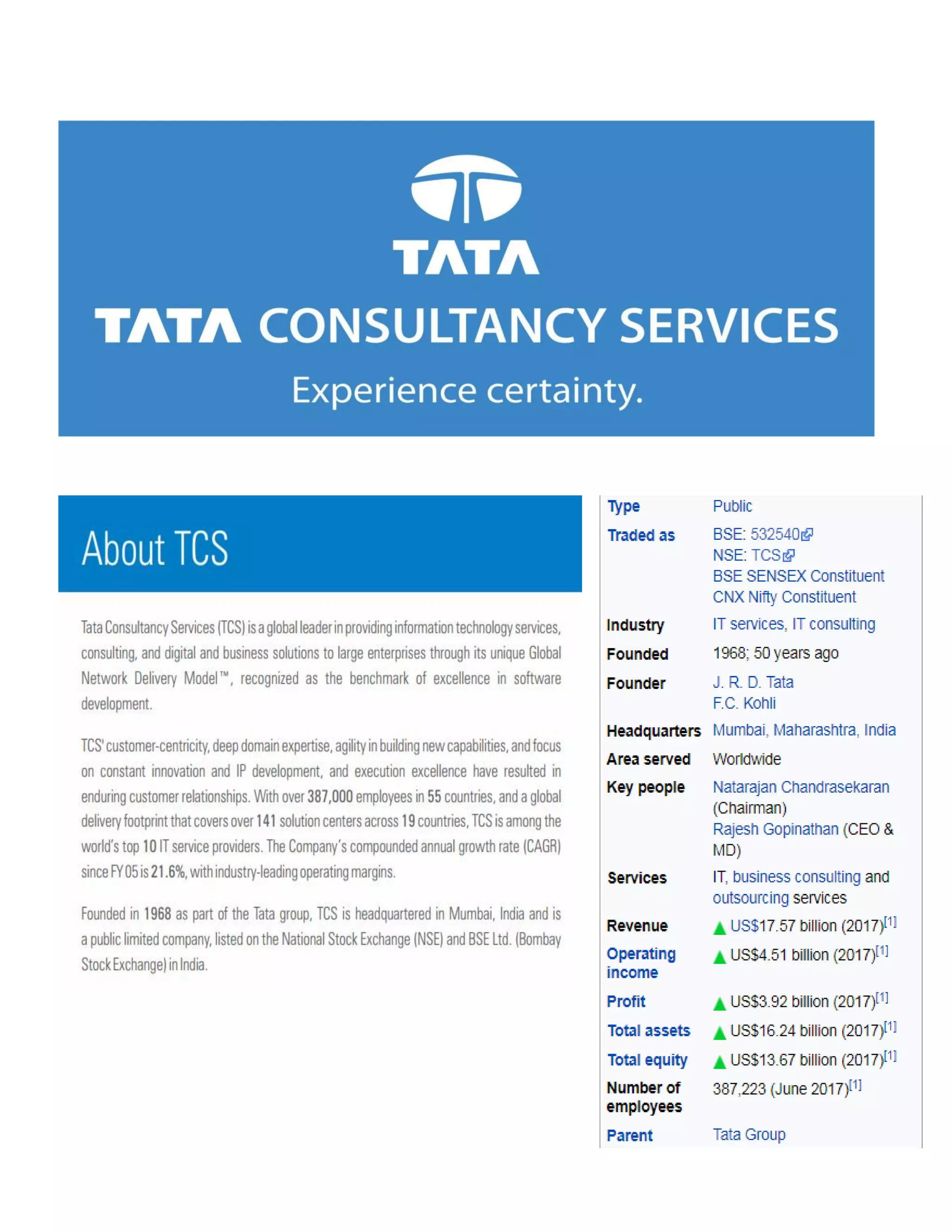 Independent Equity Research : TCS | PDF