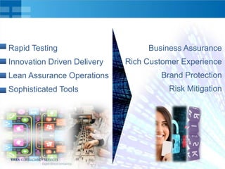 TCS PoV: Emerging Wave of Digital Disruption & the Role of QA by Siva ...