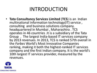 TCS profile | PPTX
