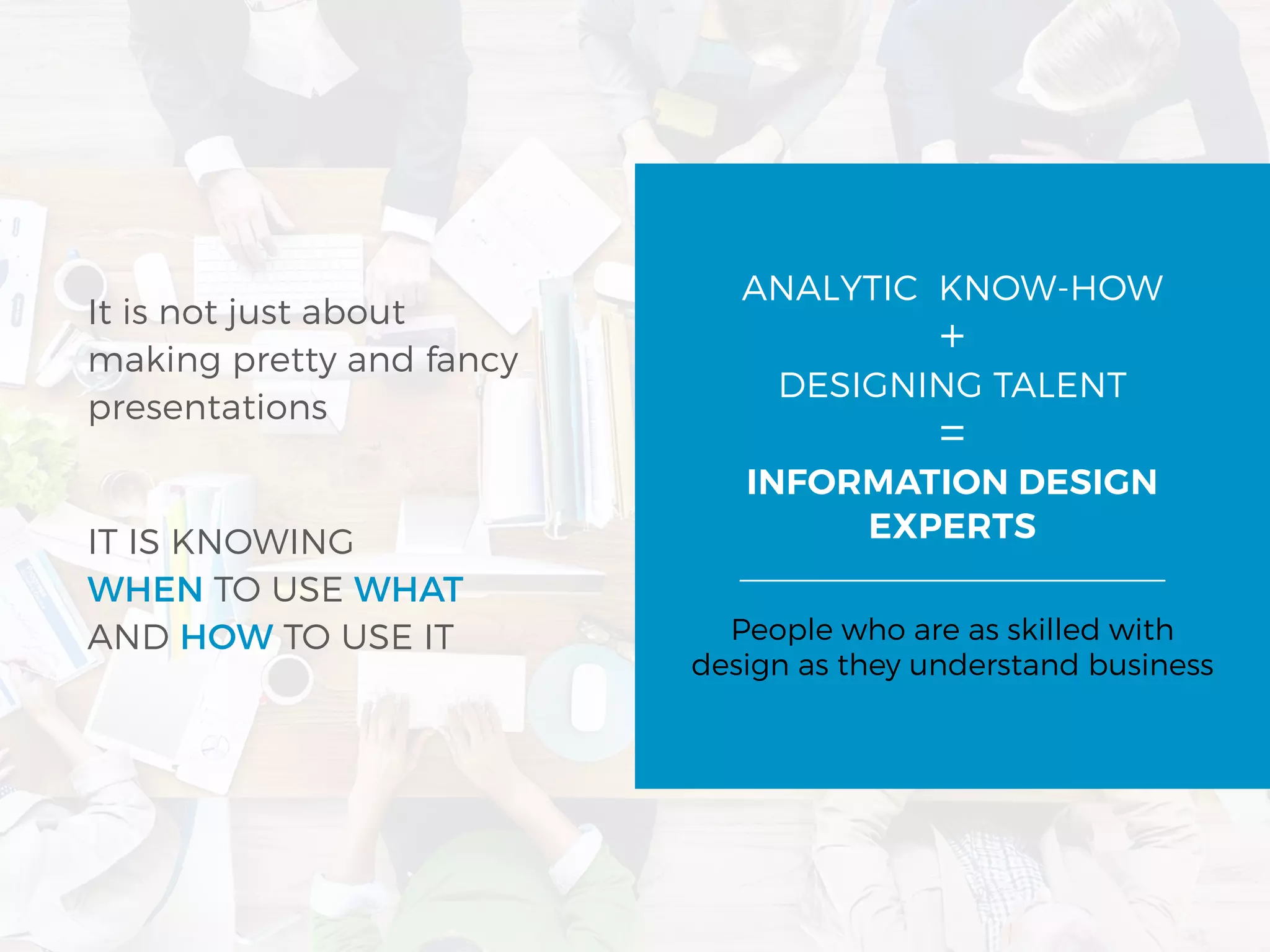 Information Design - The Key to a Successful Presentation | PDF