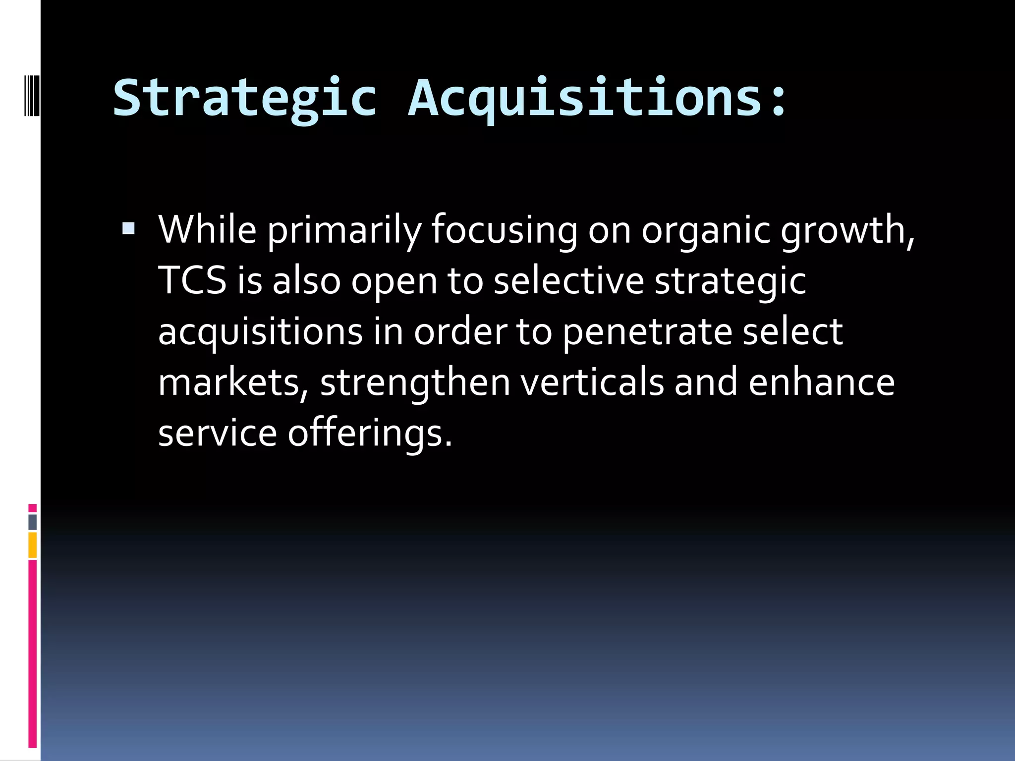 Tcs strategy | PPTX