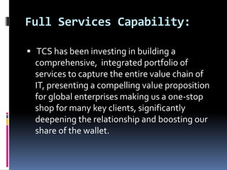 Tcs strategy | PPTX