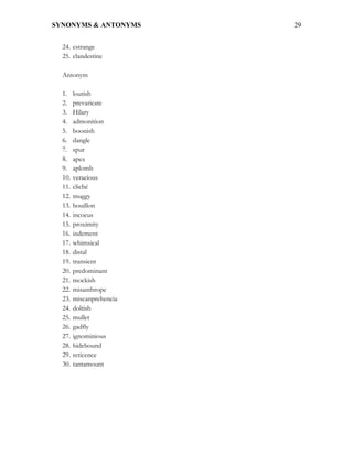 Tcs synonyms and antonyms | DOC