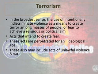 Terrorism & Counter Terrorism different perspective.ppt