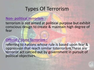 Terrorism & Counter Terrorism different perspective.ppt