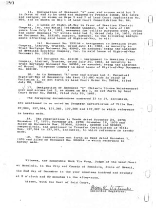 Title Transfer Certificate #137,368, Initial TCT Newtown Estates ...