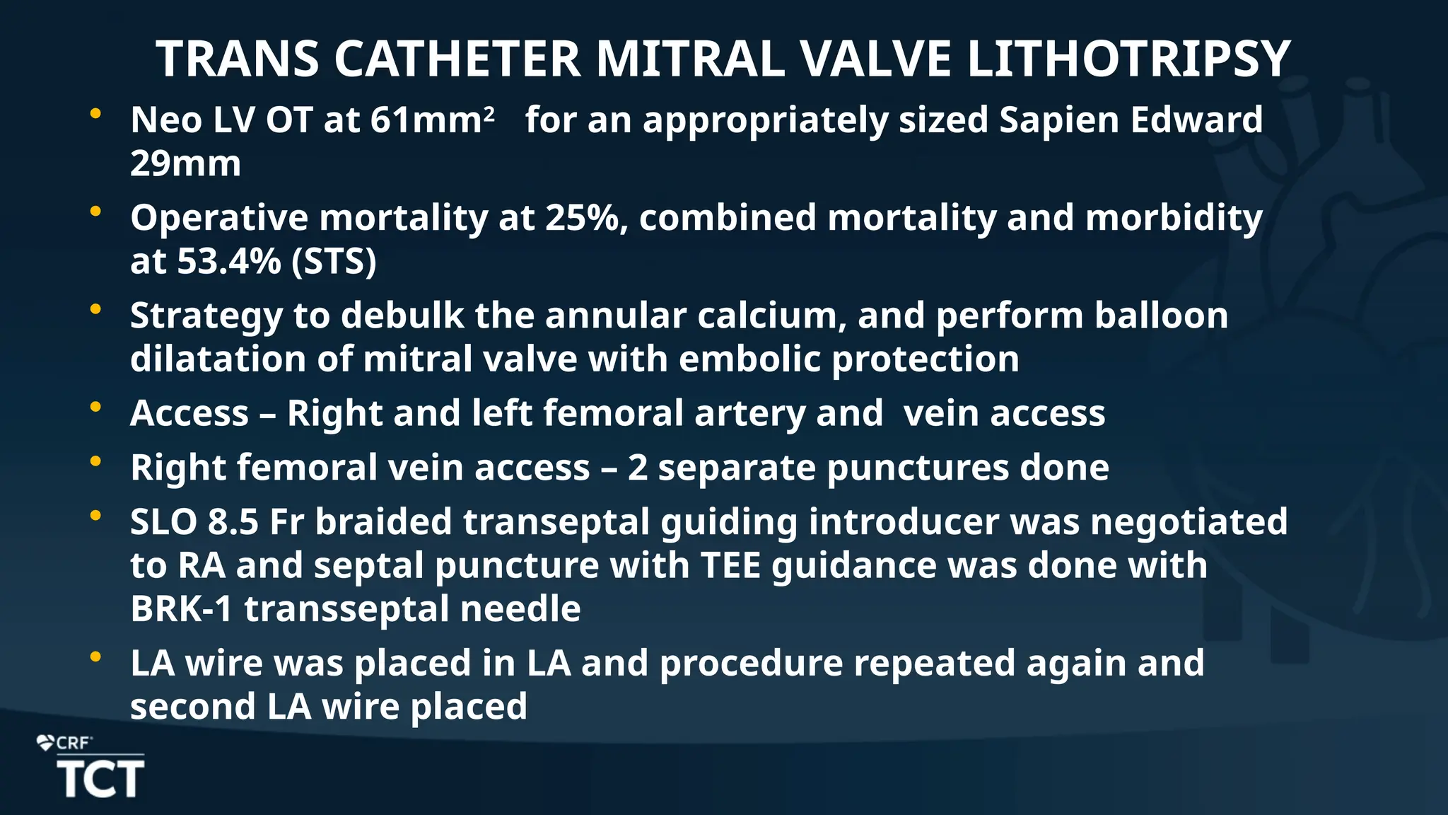 MITRAL ANNULAR CALCIUM INNOVATIVE MANAGEMENT.pptx